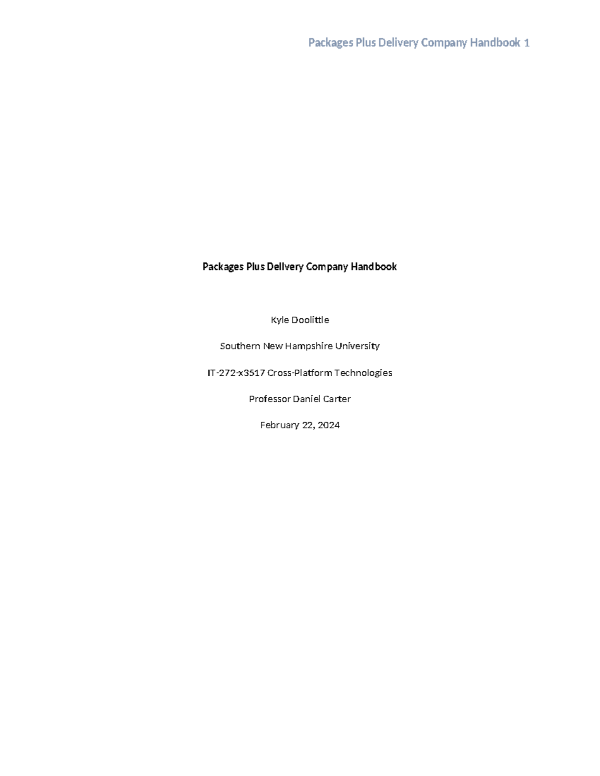 IT 272 project two - five-page essay with visuals and references ...