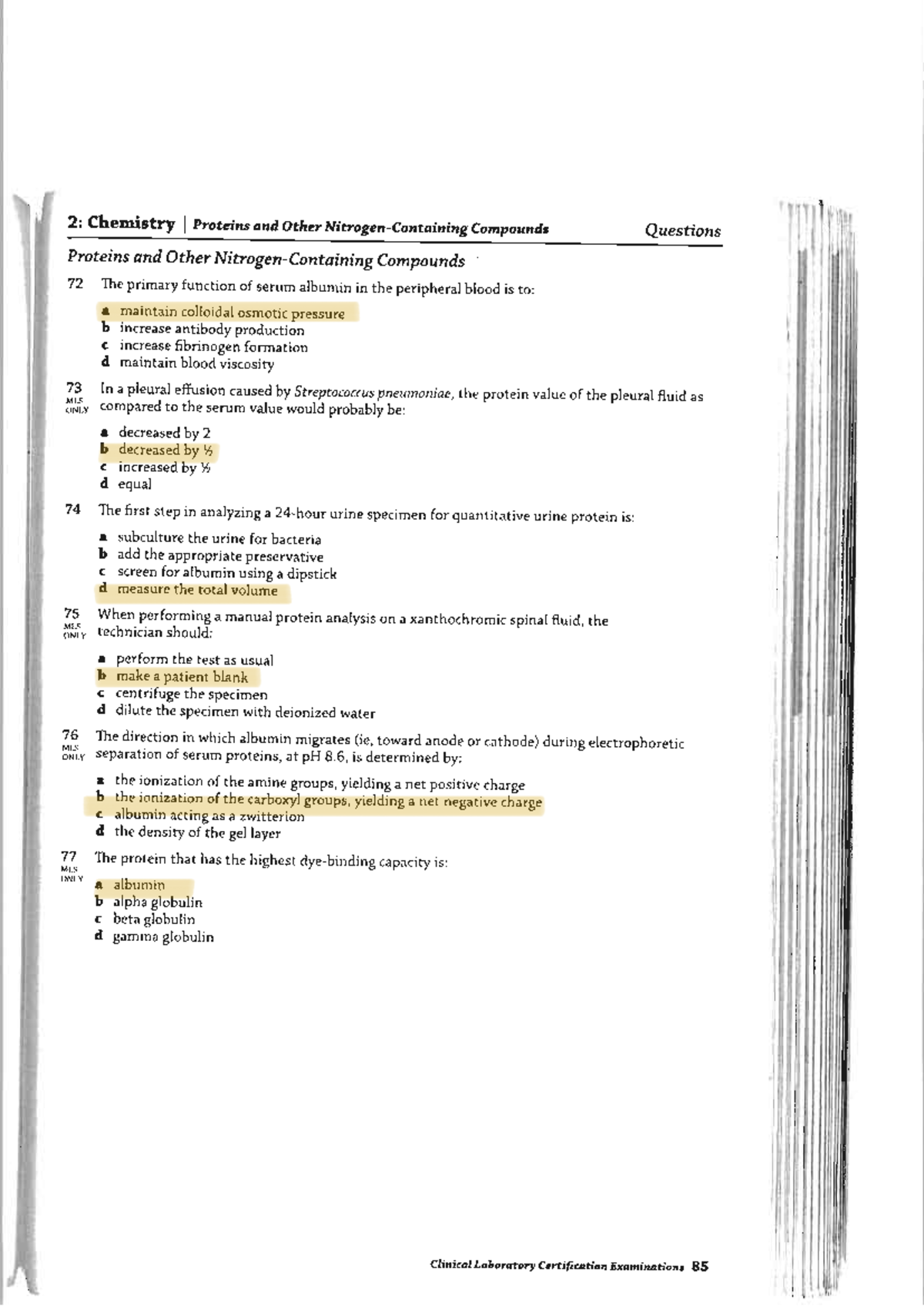 CC-BOC-1 - Summary Boc Study Guide for the Clinical Laboratory ...