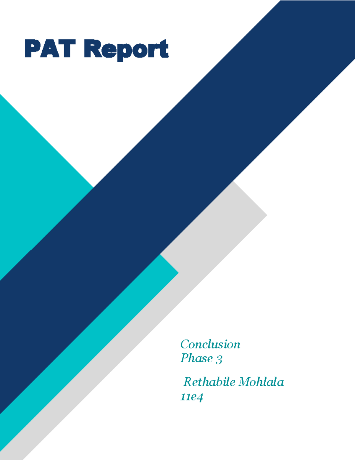 Pat phase 3 - Summary Applied Mathematics - PAT - Studocu