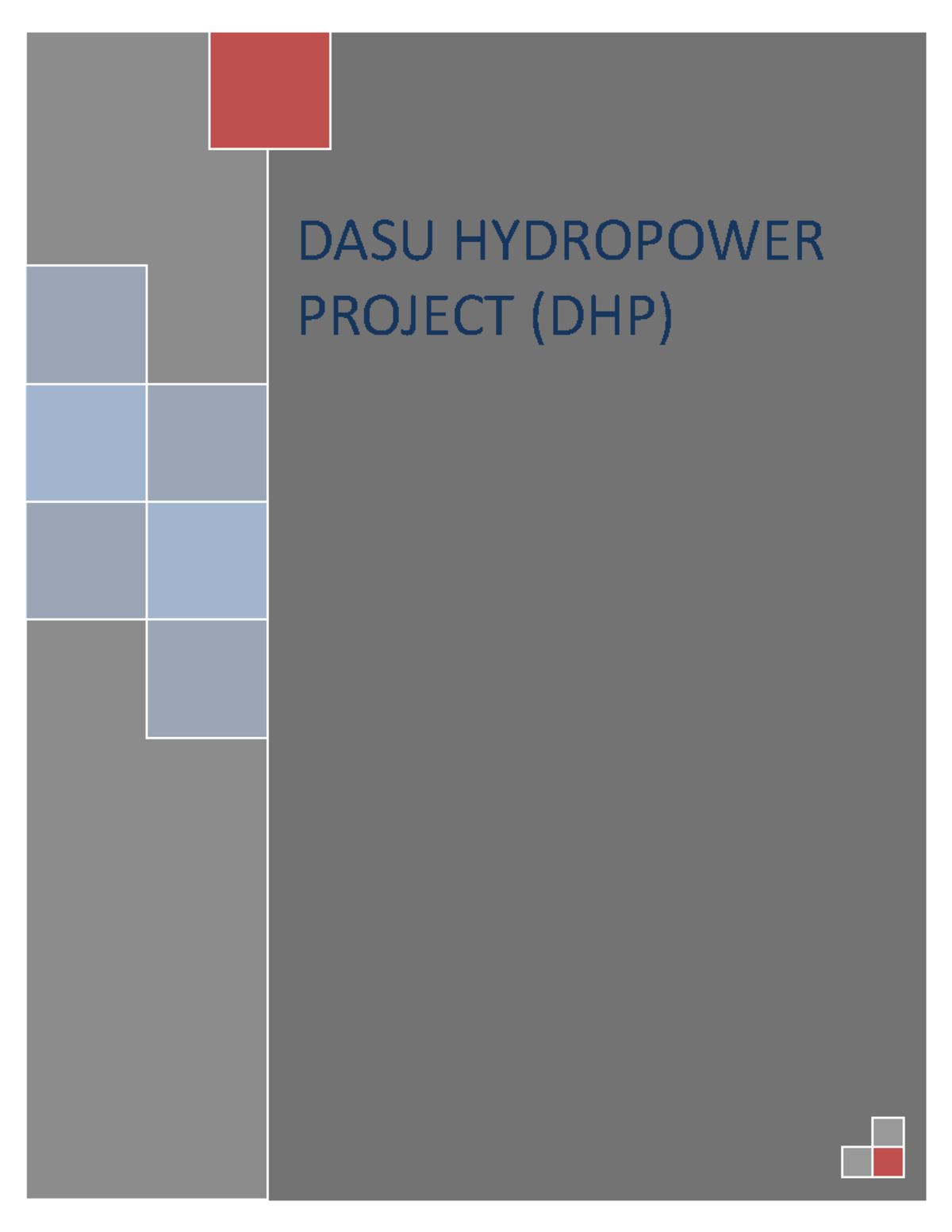 DASU Power Project 1-30 summary - DASU HYDROPOWER PROJECT (DHP) Read ...