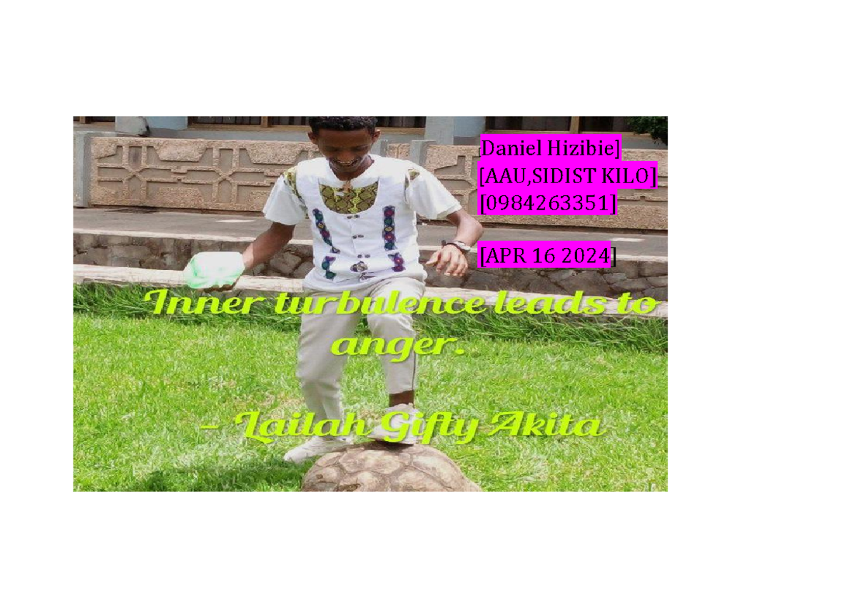 Document 1 - vbnm,,gfvv - [Daniel Hizibie] [AAU,SIDIST KILO ...