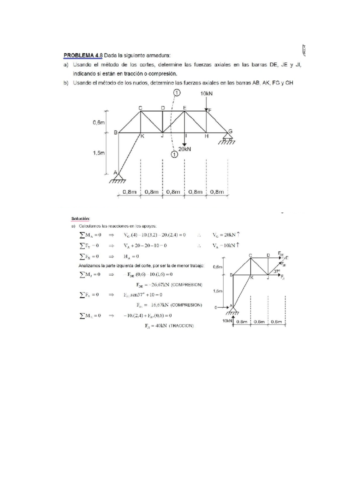 ejercicios de estática - Estatica - Studocu