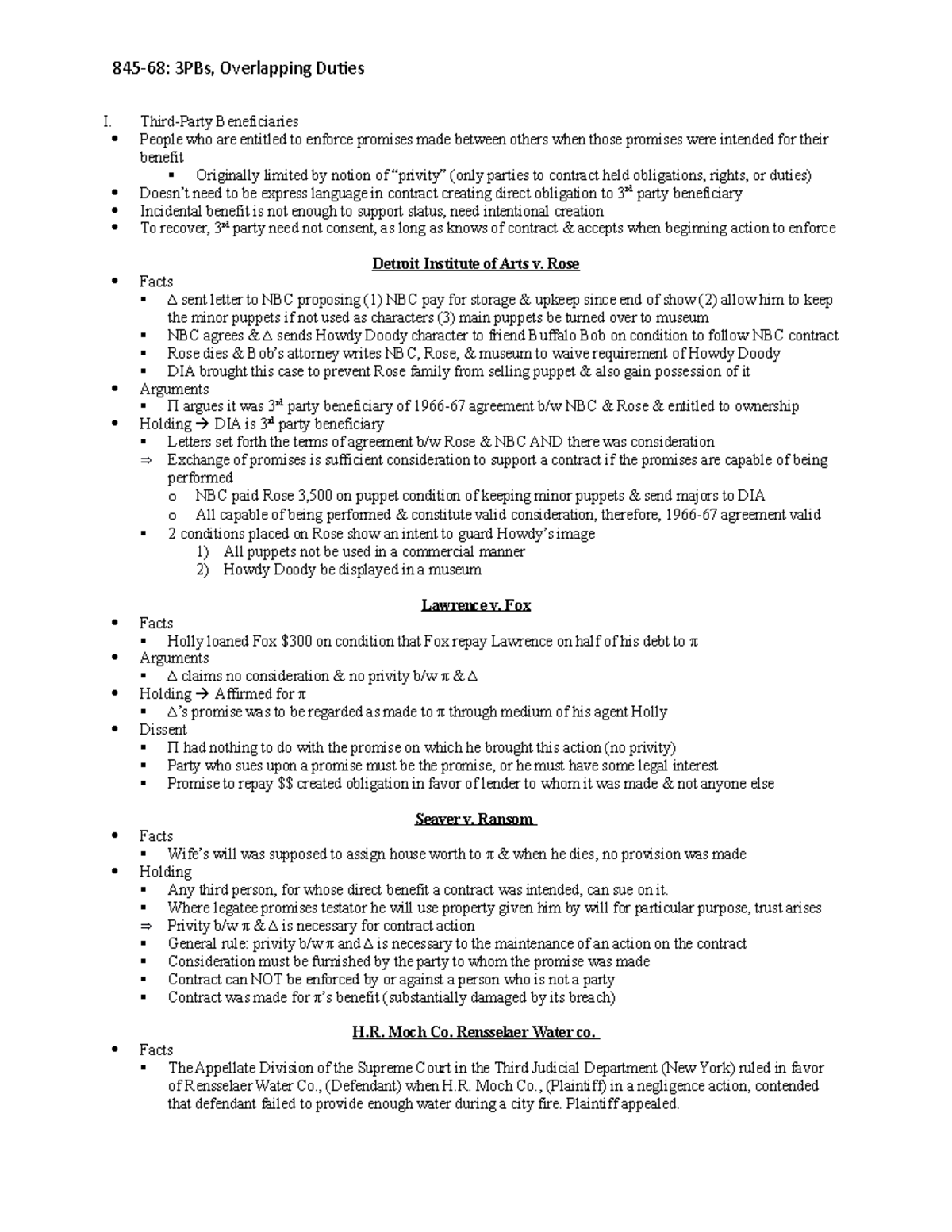 4:4 Reading - 845-68: 3PBs, Overlapping Duties I. Third-Party ...