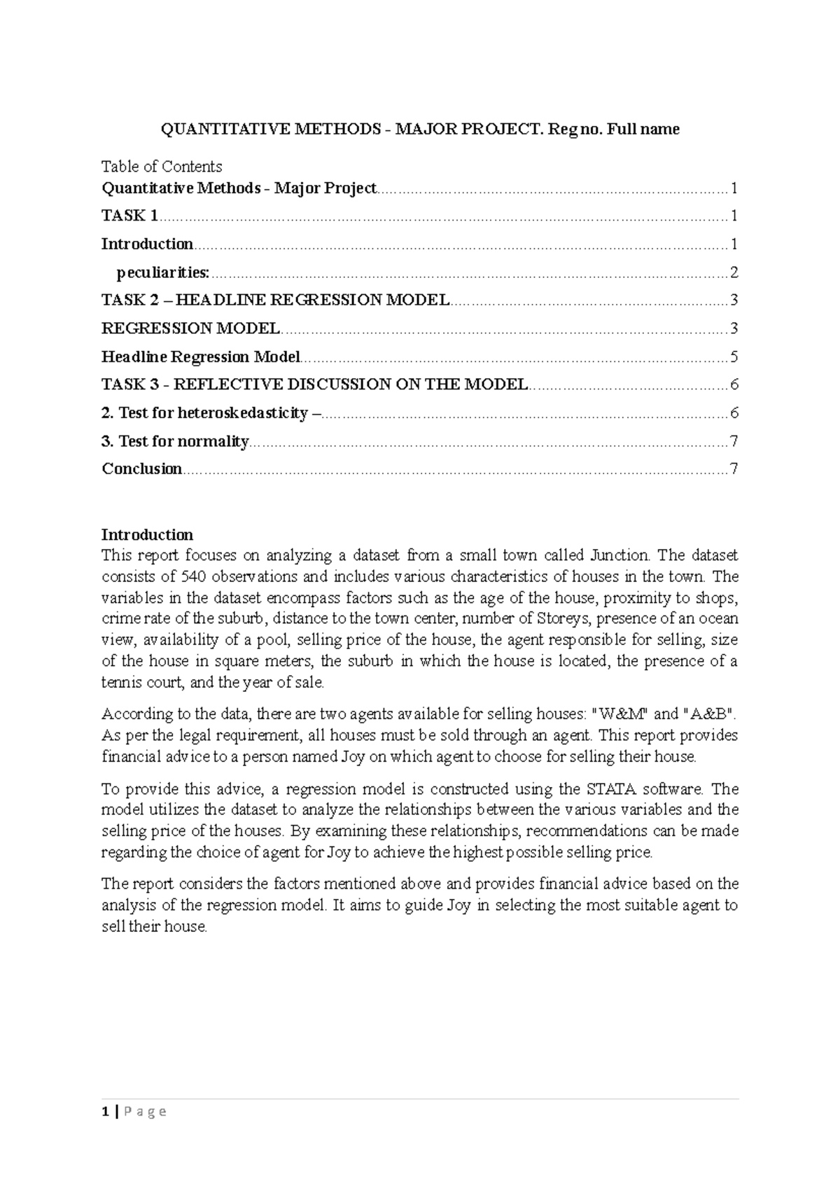 Quantitative Methods Meaning