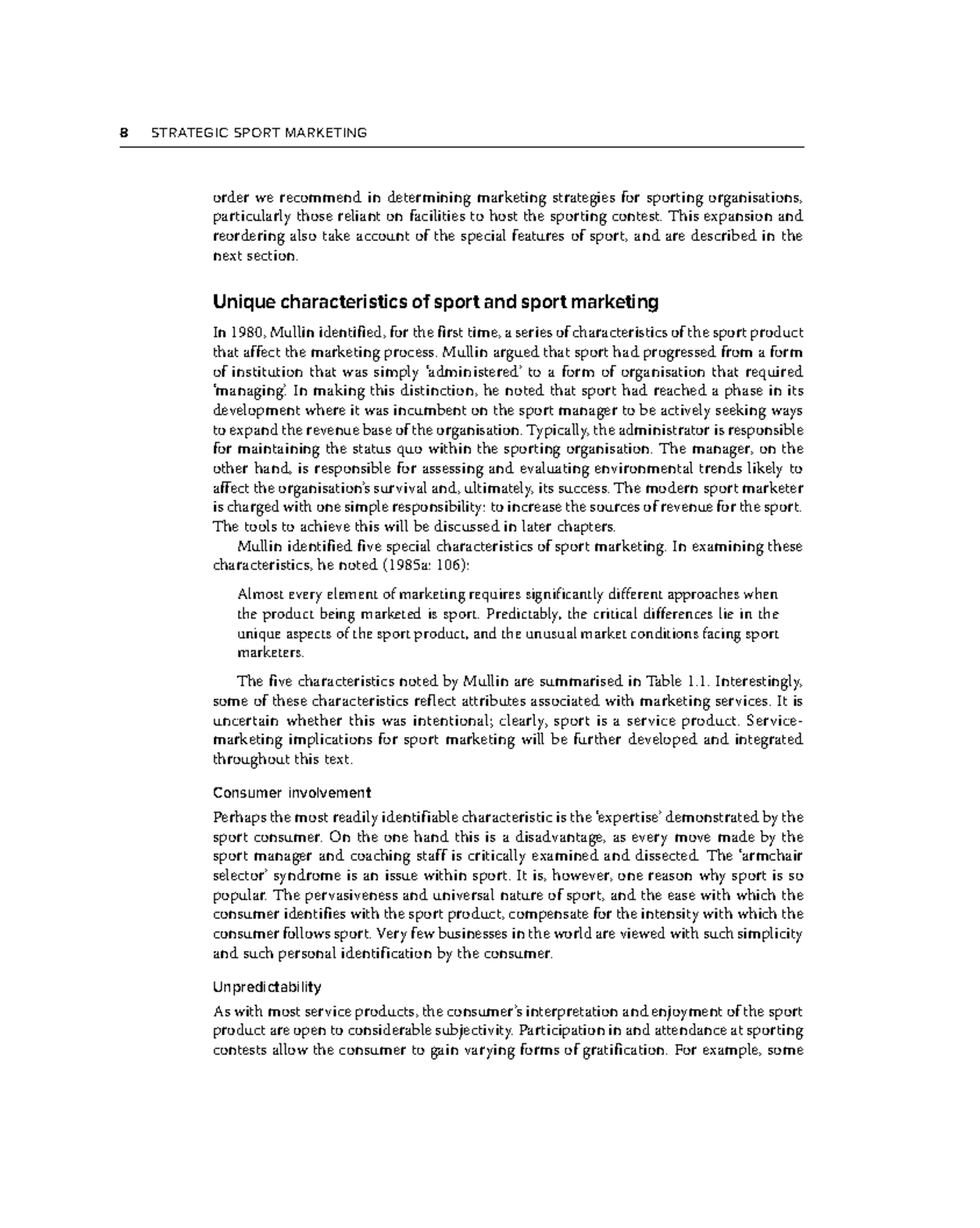 82. Strategic sport marketing (đã kéo) - 8 STRATEGIC SPORT MARKETING ...