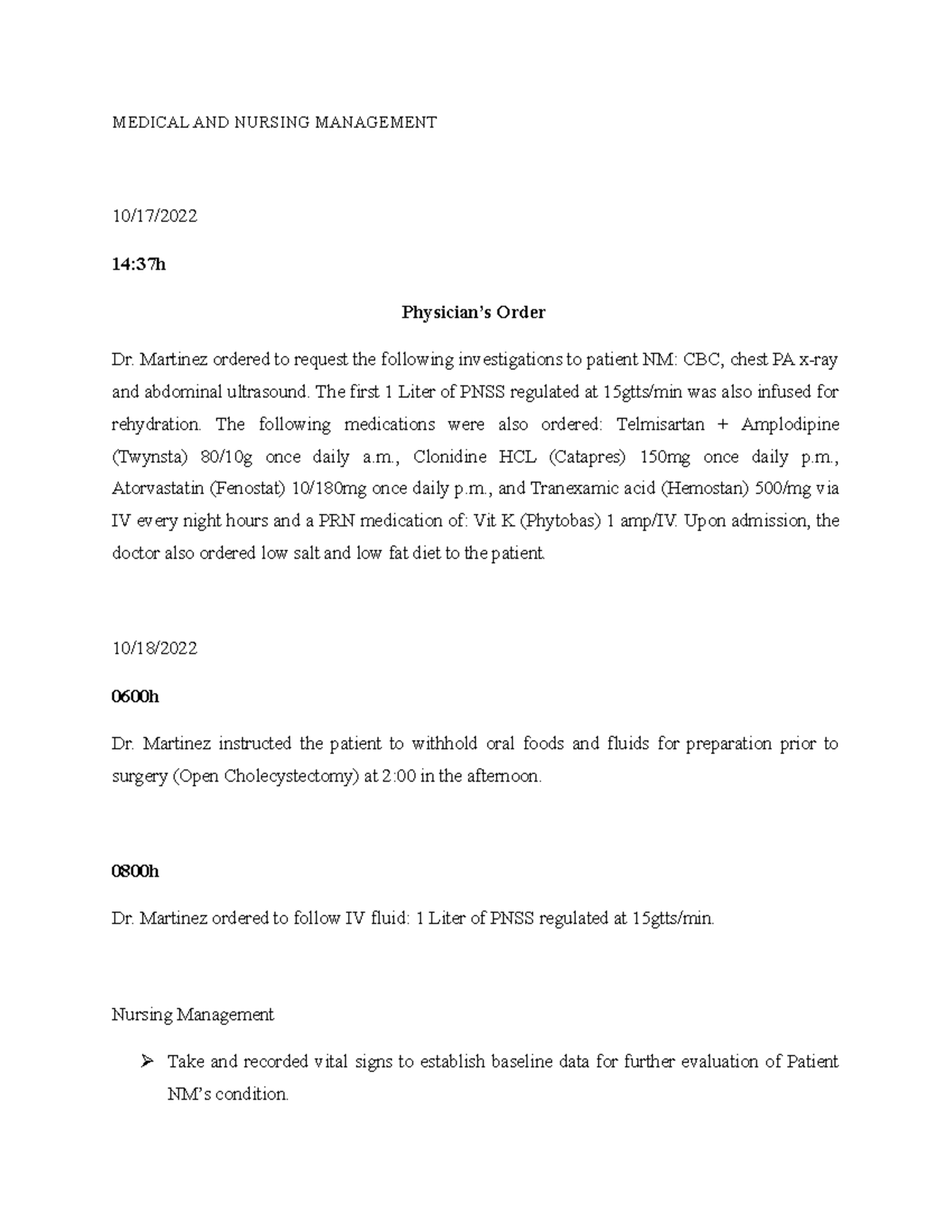 Medical AND Nursing Management - MEDICAL AND NURSING MANAGEMENT 10/17 ...