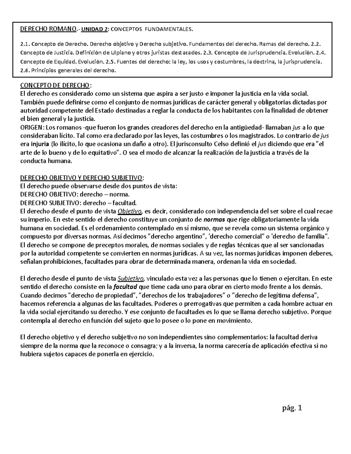 Derecho Romano resumen-convertido - Warning: TT: undefined function: 32 Warning: TT: undefined ...