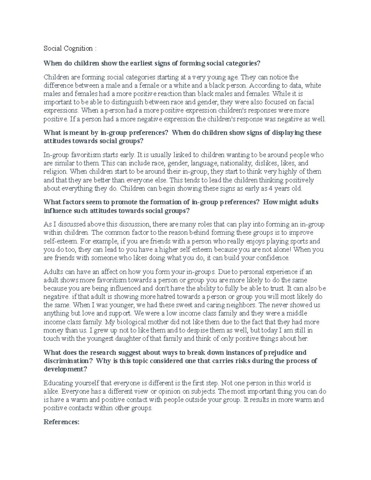 Psy Chapters 7-10 - Summary of chapter 7-10 - Social Cognition : When ...