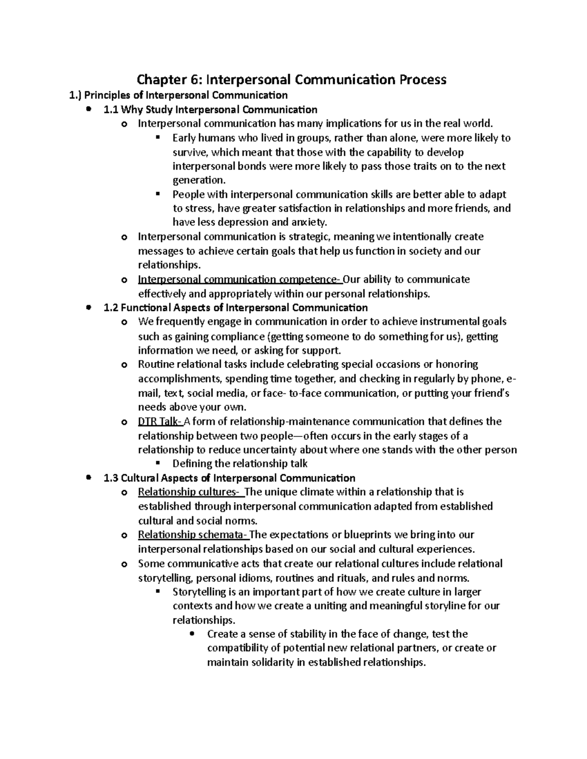 Interpersonal Communication Process and Conflict Management Styles ...