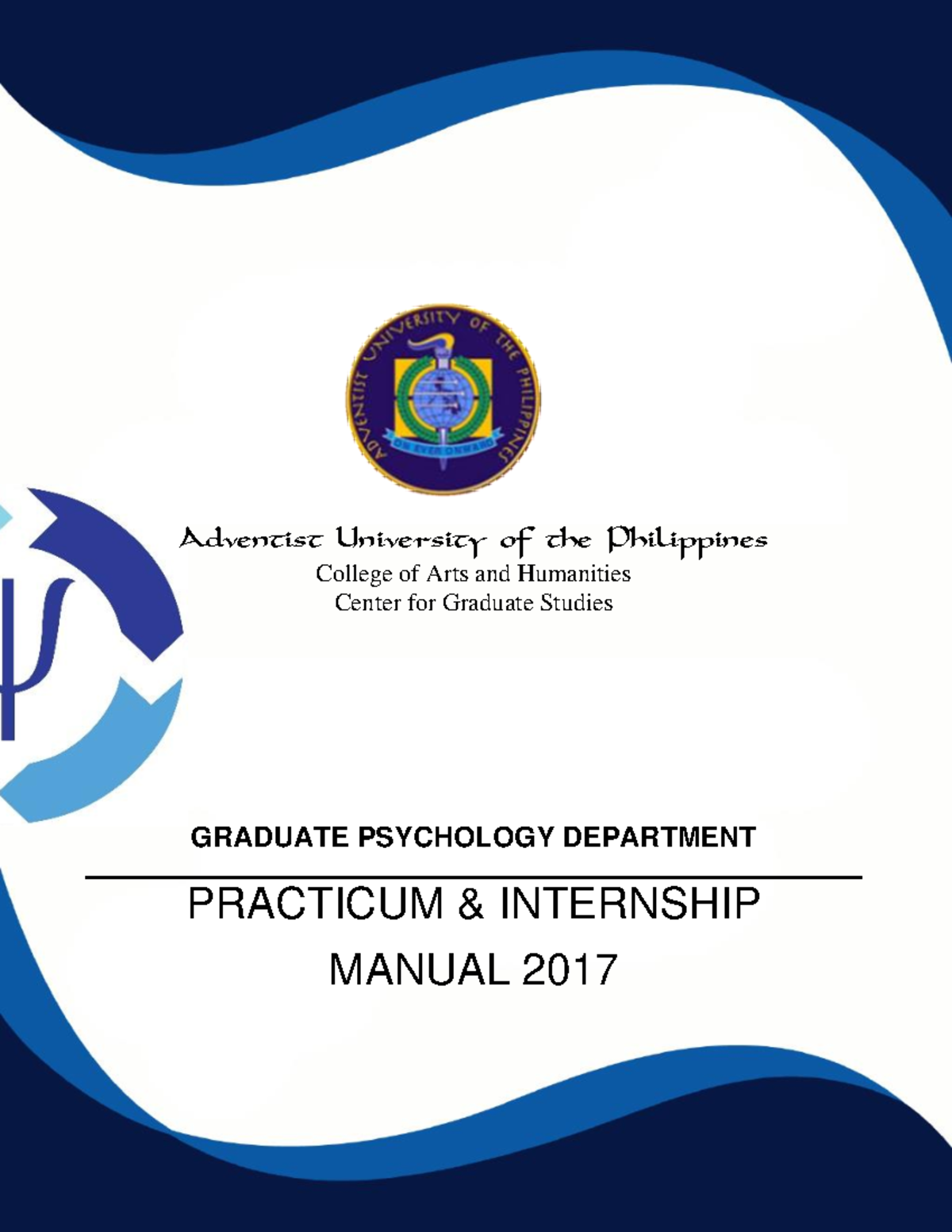 Practicum Manual 2018 - Adventist University of the Philippines College ...