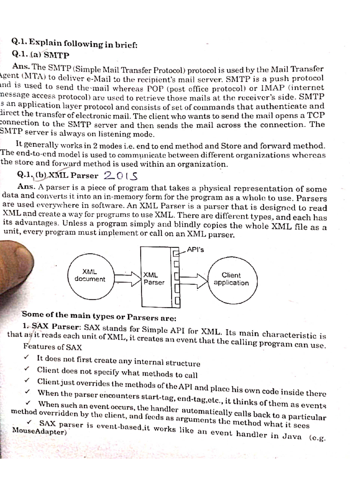 Wt 2017 - bca 2017 ipu queston paper - B.Tech. Comprehensive Viva - Studocu