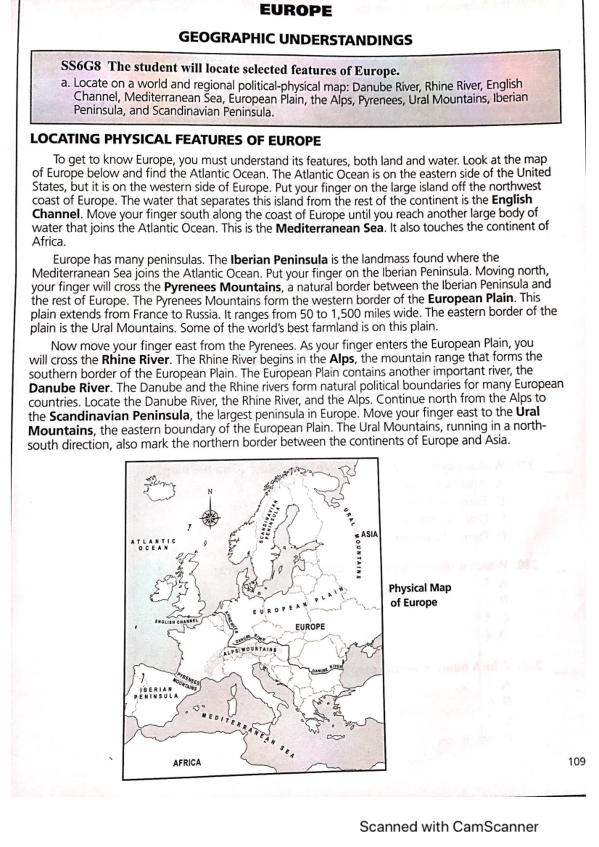 Geography of Europe - something - Studocu