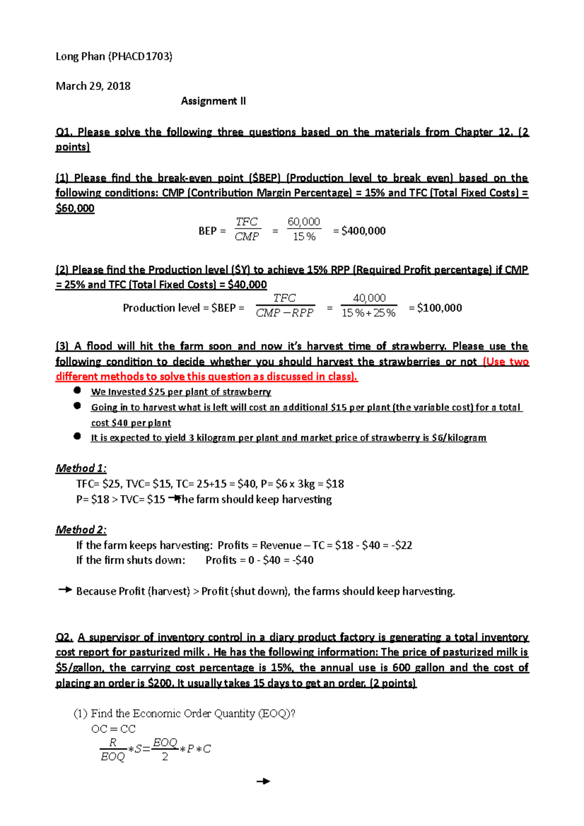 Assignment II Jing Han - Long Phan (PHACD1703) March 29, 2018 ...