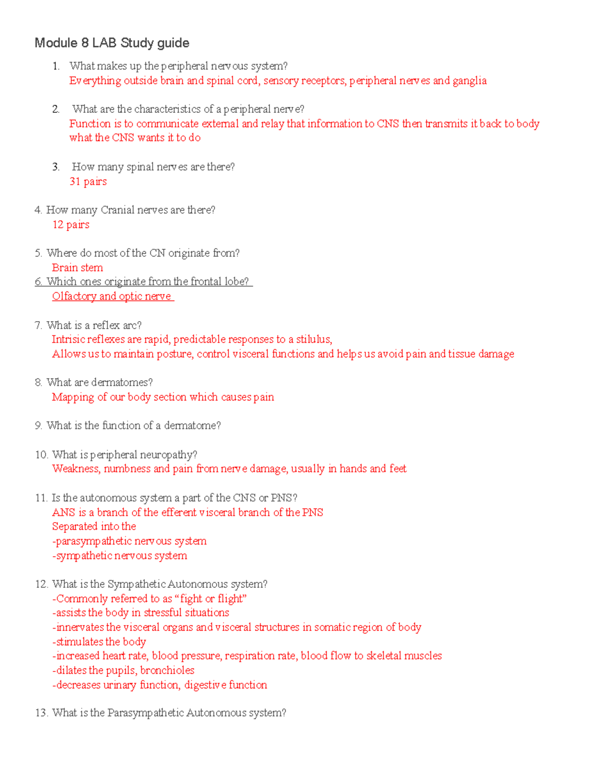 Module 8 LAB Study guide - Module 8 LAB Study guide What makes up the ...