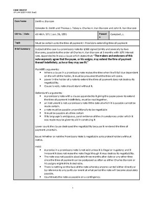 Singson v. Bank of PI - CASE DIGEST UP LAW 2025 IV-BGC Eve/ Case Name ...