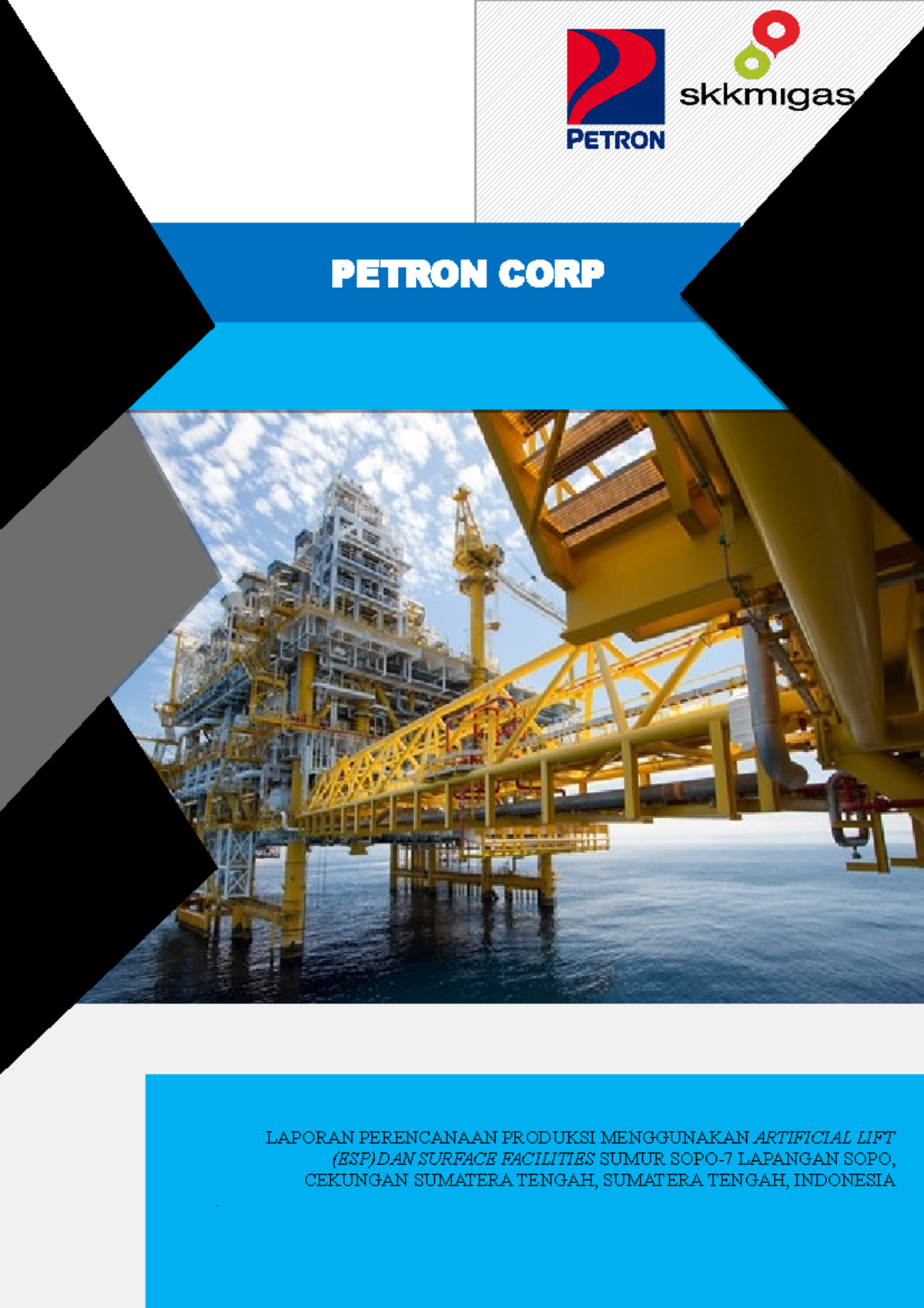 Petron Company Sumur SOPO 7 - PETRON CORP LAPORAN PERENCANAAN PRODUKSI ...