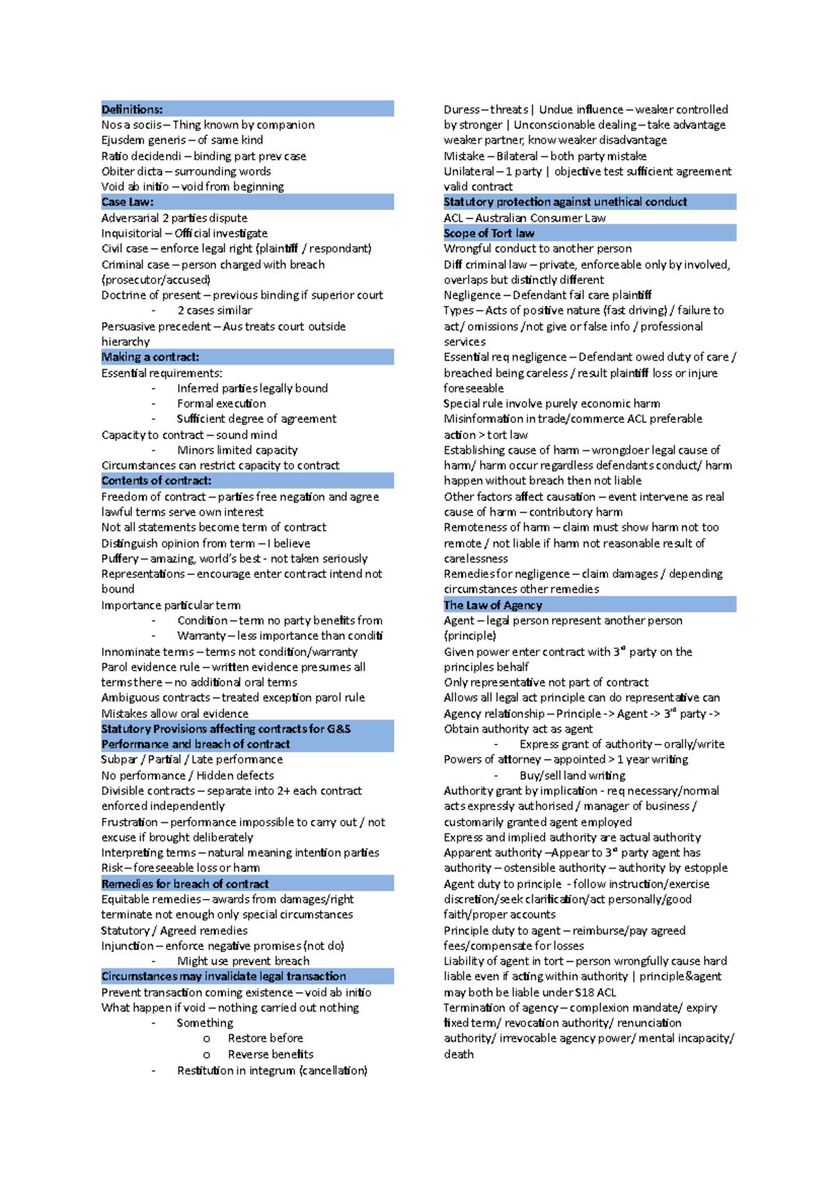 Cheatsheet - Summary Concrete Design And Technology - Definitions: Nos ...