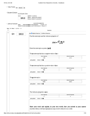 MAT 140 4-2 Module Four Problem Set Gradebook - Page: 1 of 1 Rows: 1 ...