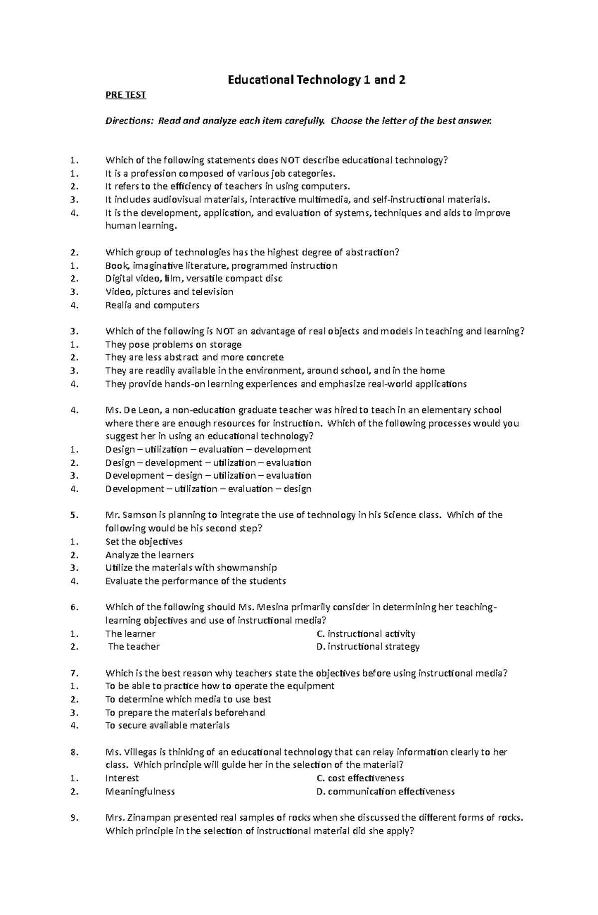 327406531 Educational Technology 1 and 2 - Educational Technology 1 and ...