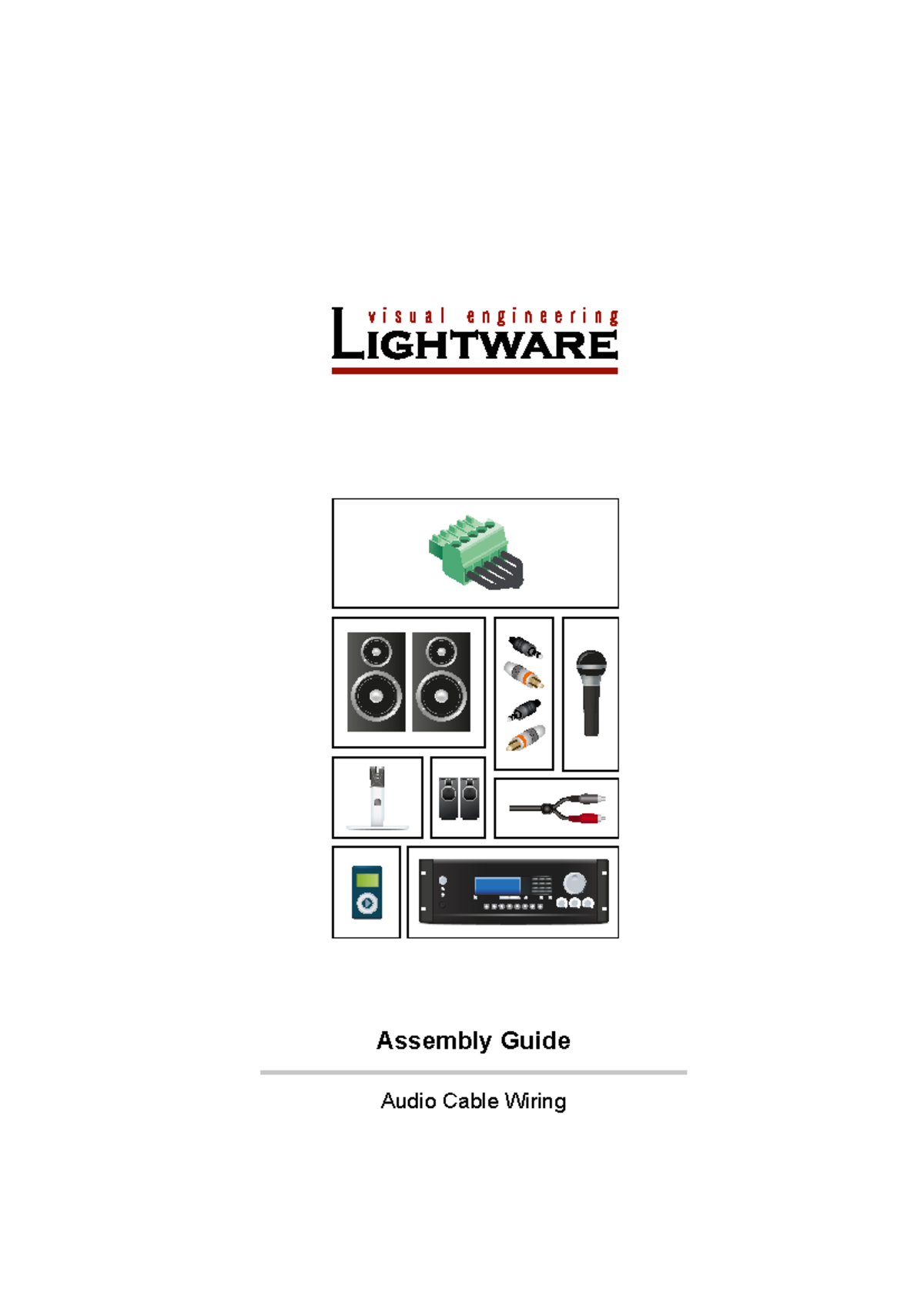 Audio cable wiring guide v1 - Audio Cable Wiring Assembly Guide Audio ...