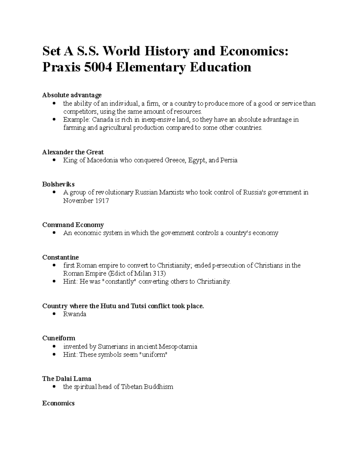 Praxis. Social Studies - PHL 490 - UAB - Studocu