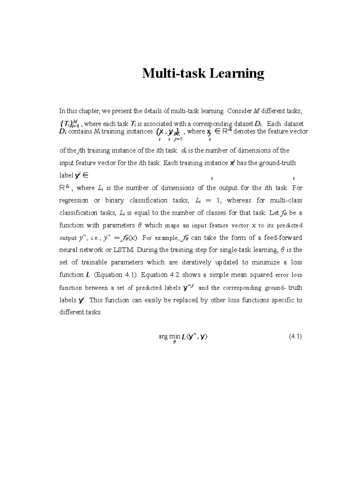 Multi-task Learning - Catatan kuliah Computer Science - Multi-task ...