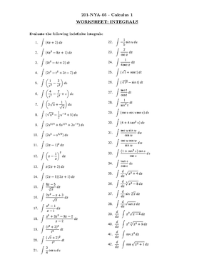 Calc 3 final equations - MAT 267 - Studocu