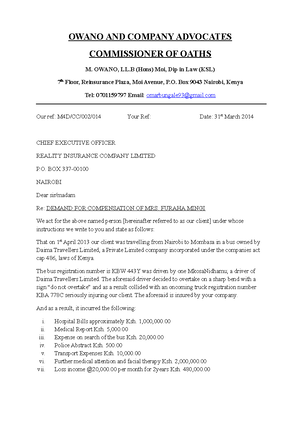 6 Sample Of Reply And Defence To Counterclaim clean 19032009 - Sample ...