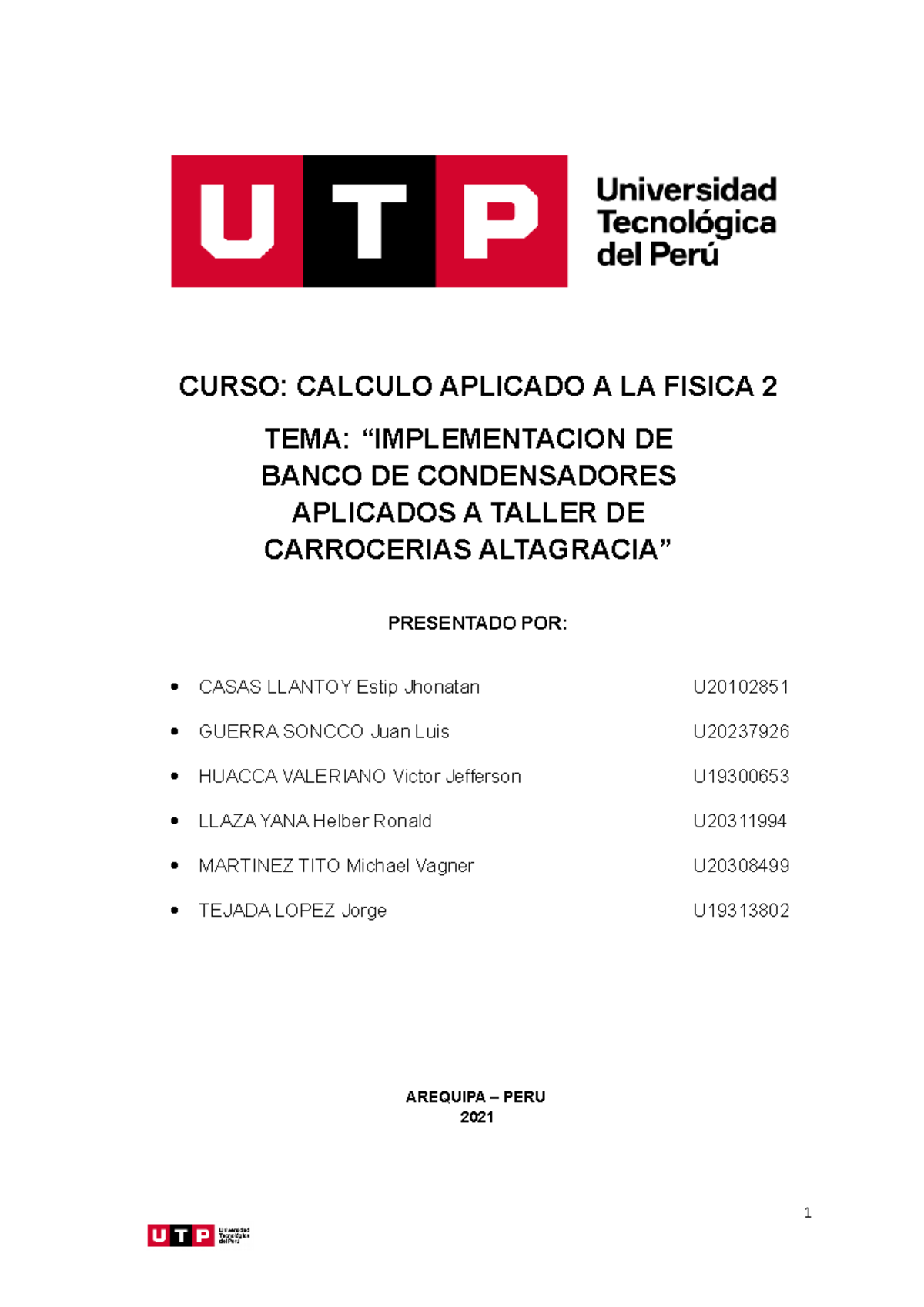 Trabajo Final 2021 12 04 - CURSO: CALCULO APLICADO A LA FISICA 2 TEMA ...