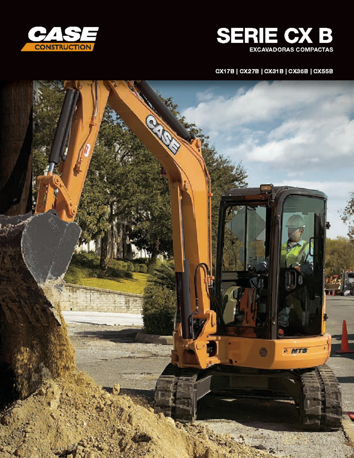 Mini Excavator BSeries Brochure SP - SERIE CX B EXCAVADORAS COMPACTAS ...