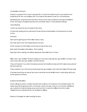 Sample Assignment 1-6 Writing Notes - Stephanie Slatton ENG 122 March 3 ...