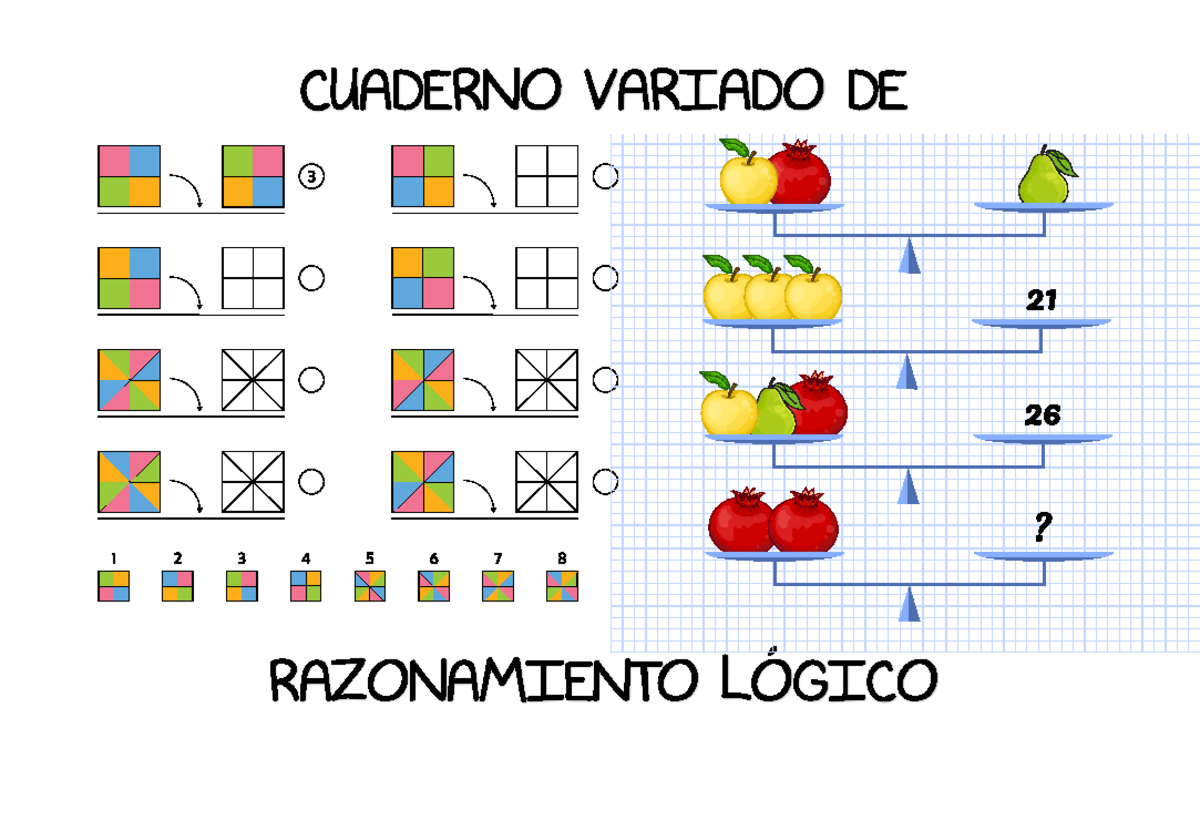 Cuaderno 1 Razonamiento Logico - Evaluación Educativa - CUADERNO ...
