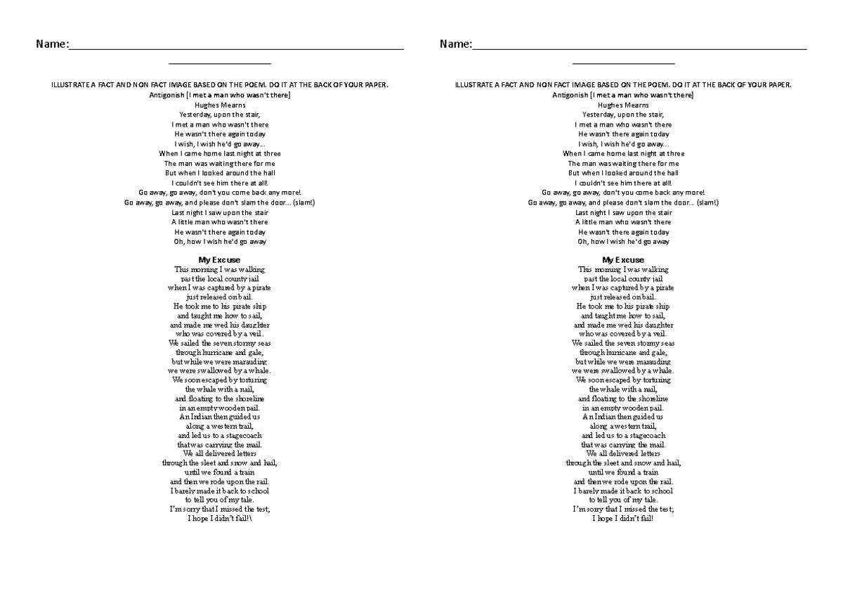 Grade 6 QUIZ 1 - Name