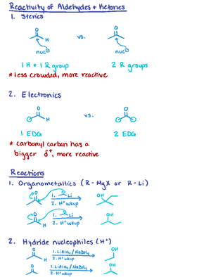 Chapter 18 Lecture 5 - Organic Chemistry II Notes with Dr. Mary ...