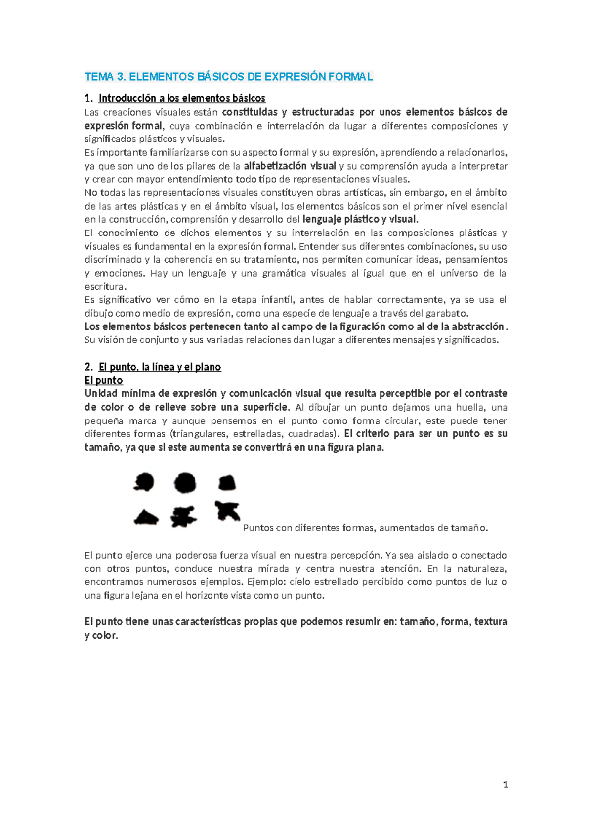 T3 Elementos Básicos DE Expresión Formal - TEMA 3. ELEMENTOS BÁSICOS DE ...