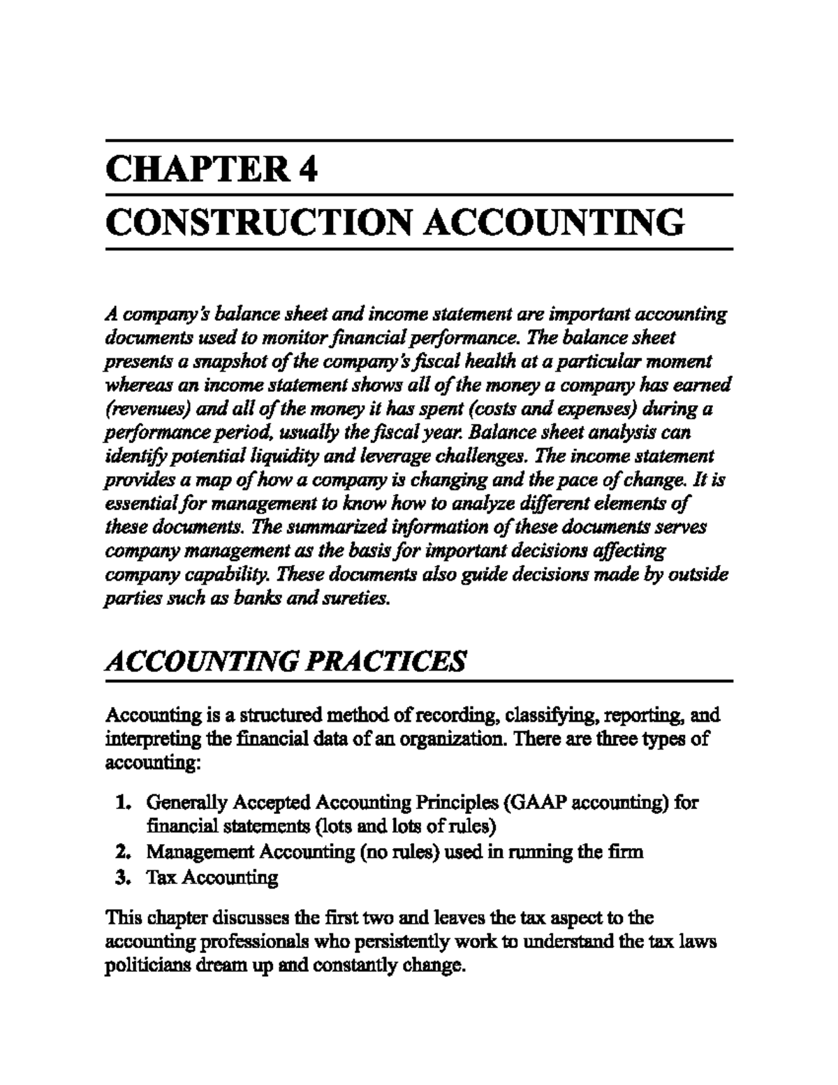 Module-6- Construction- Accounting 095135 - Cost Accounting - Studocu
