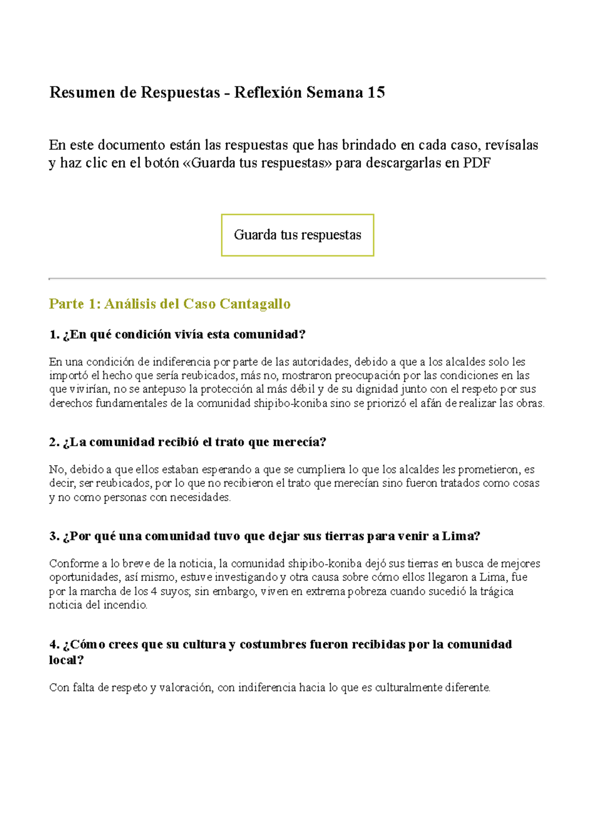 Download - Ciudadanía y reflexión etica s15 - Resumen de Respuestas ...