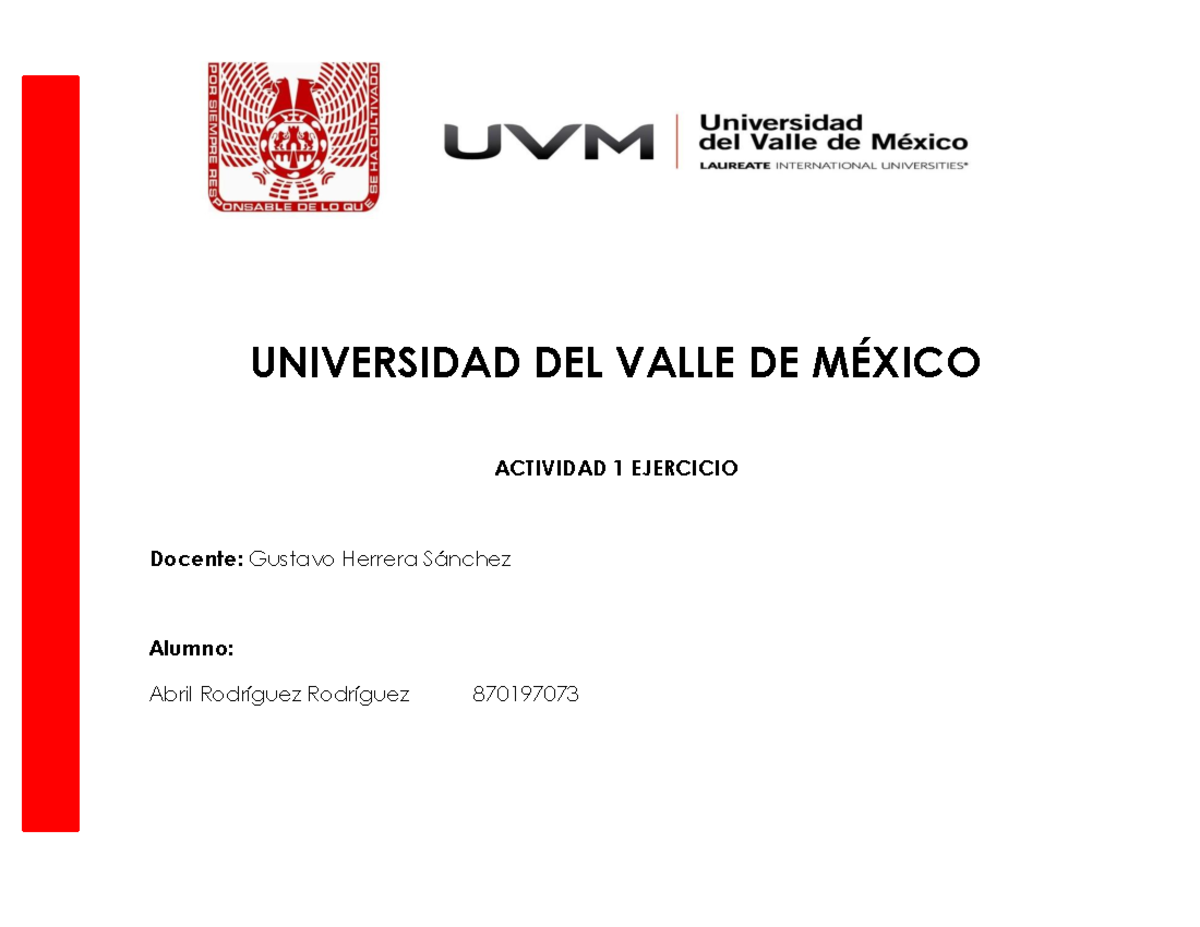 ACT#1 ARR - actividad 1 procesos de manufactura - UNIVERSIDAD DEL VALLE DE M.. ACTIVIDAD 1 ...