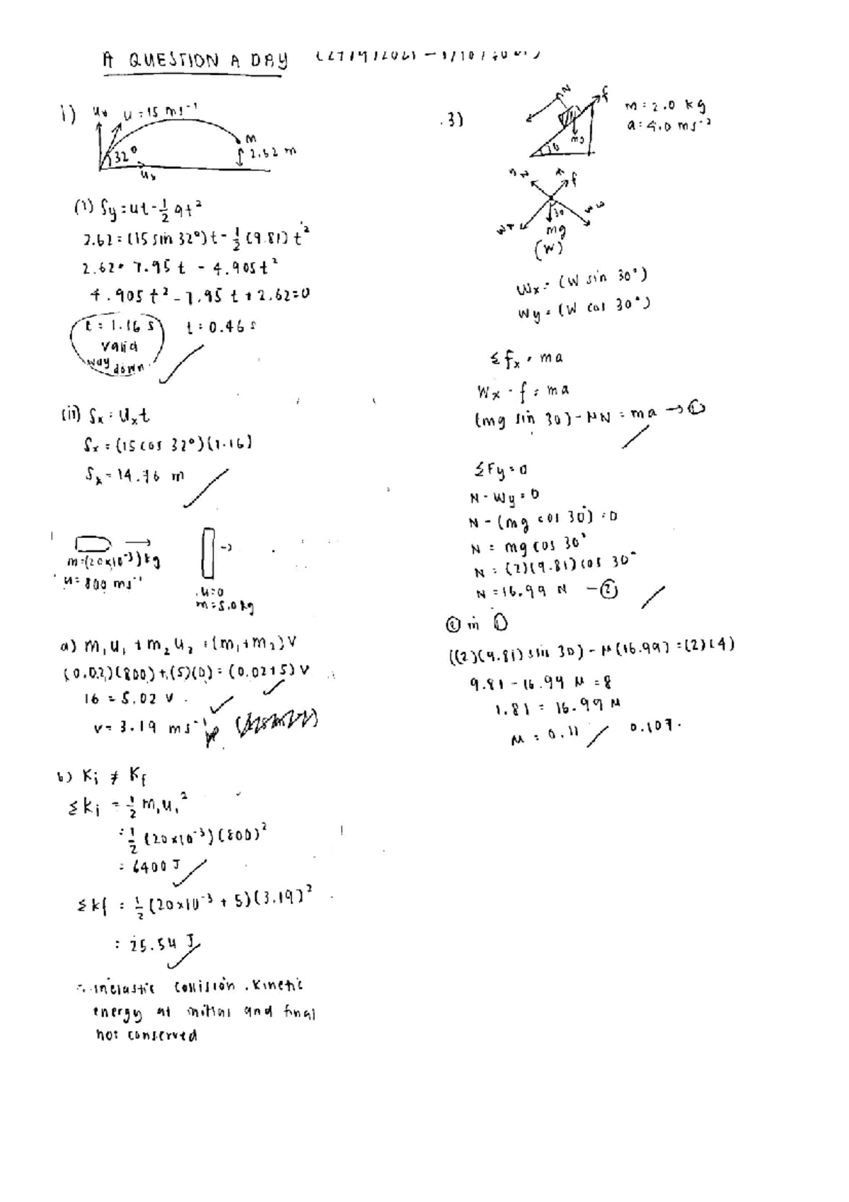 AQAD - Ways to solve physics question on youtube - Physics Modul 1 ...