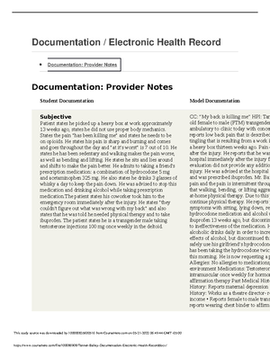 Shadow Health Arun Patel DM and HTN Subjective - NURS 6013 - Studocu