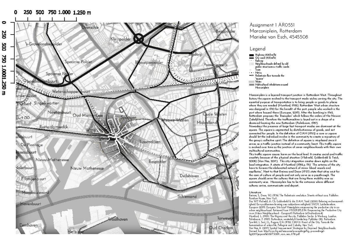 AR0051 _ Assignment 1 Mariekevanesch RTM Marconiplein - Assignment ...
