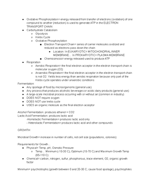 Review -EXAM I - n/a - UNIT 1: INTRODUCTION TO MICROBIOLOGY & TAXONOMY ...