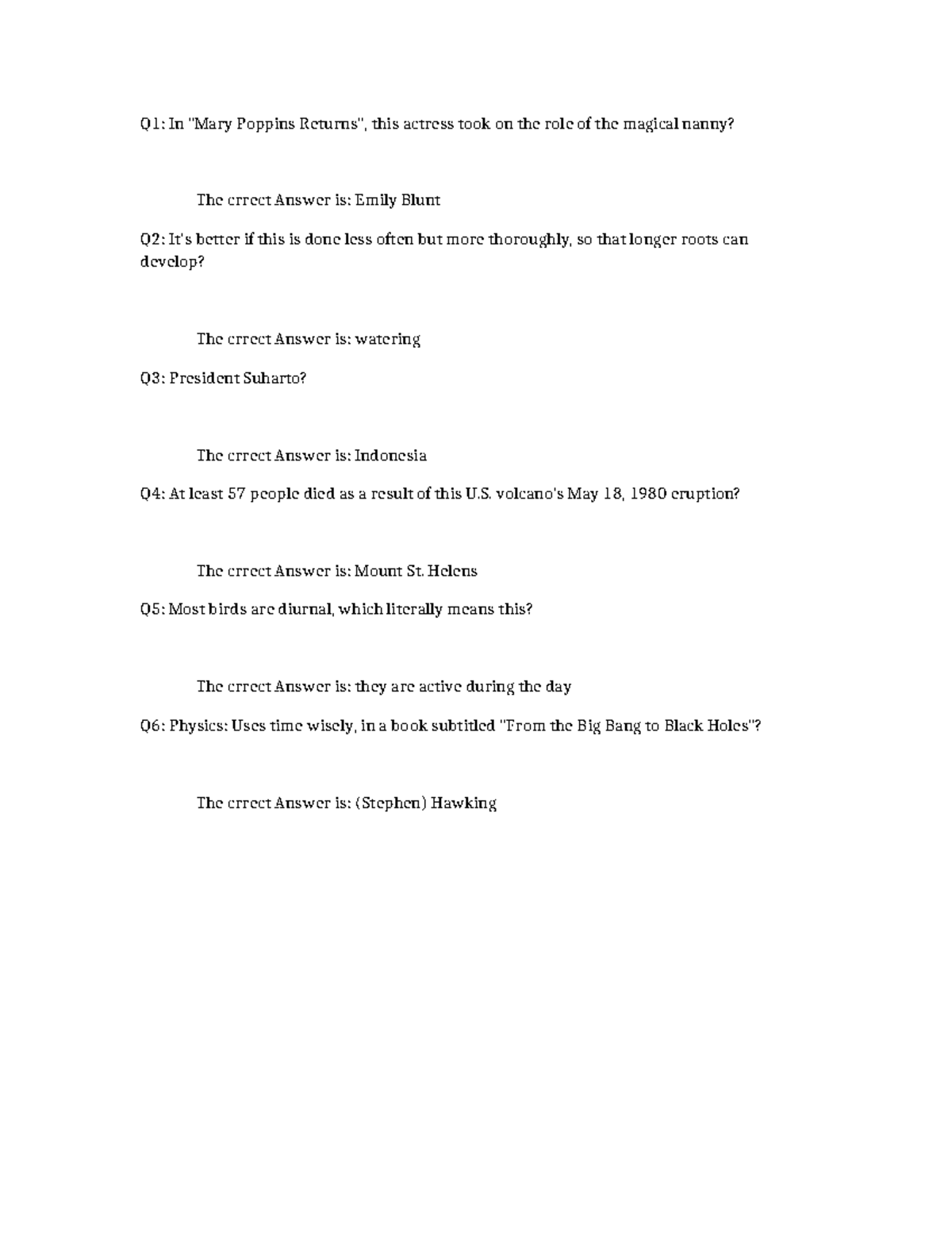 5 Paper for LPSH - Lecture notes - Q1: In "Mary Poppins Returns", this ...