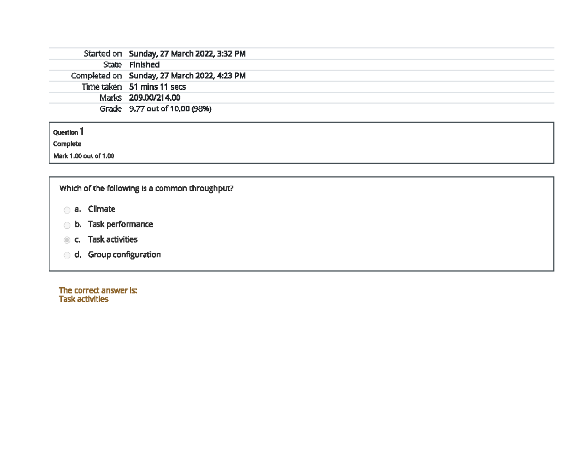Quiz SSG 104 - key cmshn - Communication and In-Group Working Skills ...