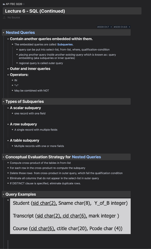 Lecture 4 - Logical Database Design, Data Definition Language - AP/ITEC 3220 - Studocu