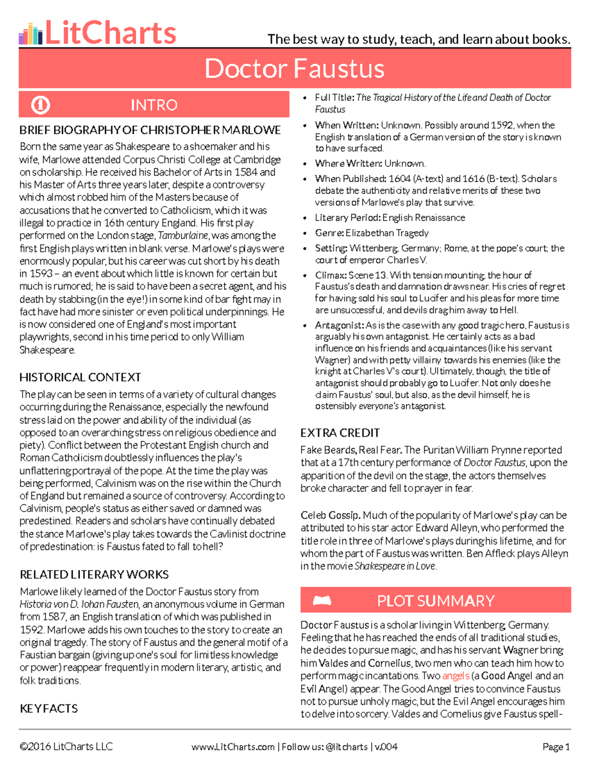 Doctor-Faustus-necromancy and stuff whole summary and analysis and ...