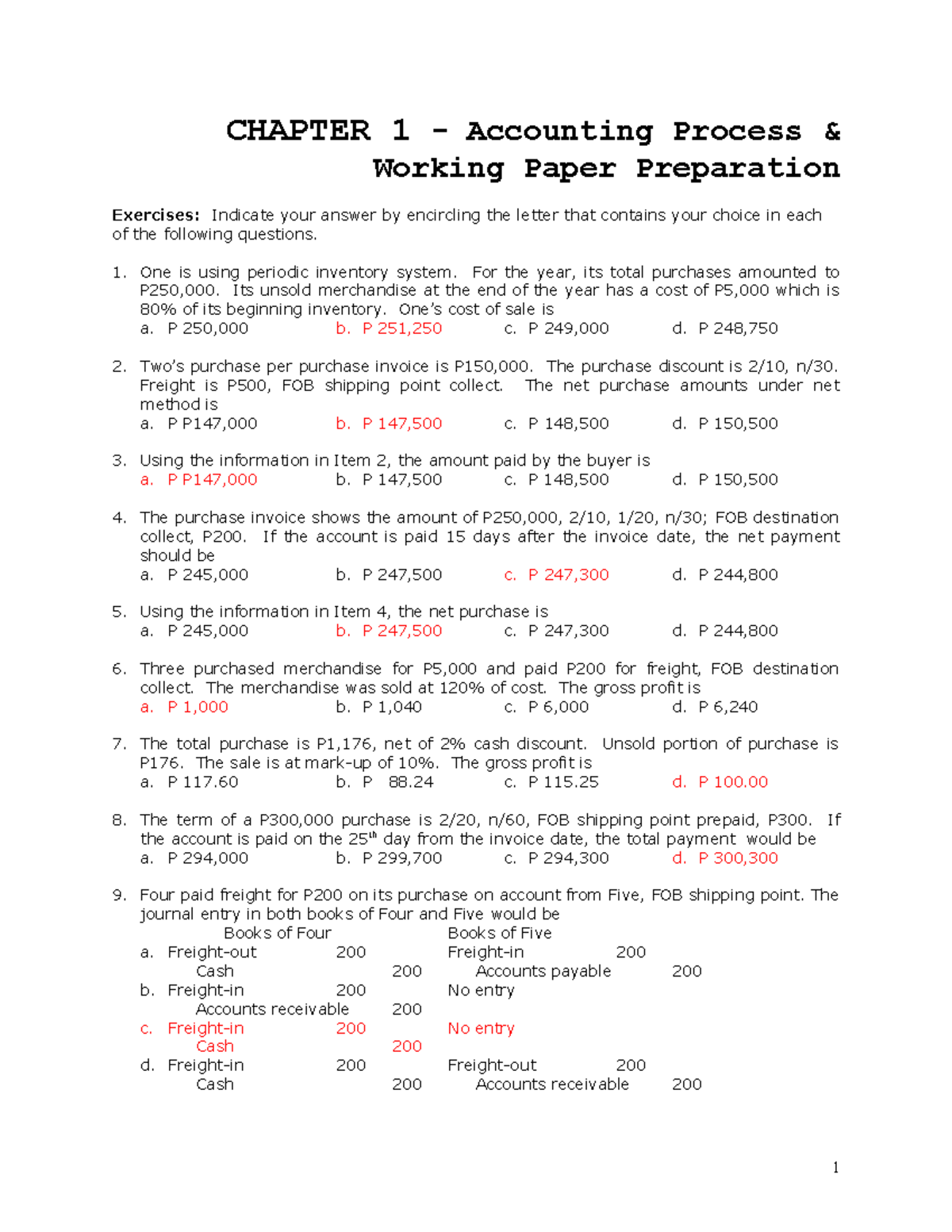 Basic Accounting: Accounting Cycle for Beginners - CHAPTER 1 ...