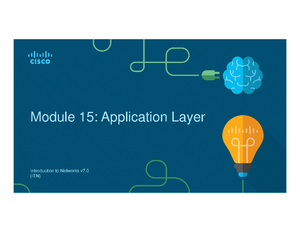 ITN Module 2 - CCNA Chapter 2 - Module 2: Basic Switch and End Device Configuration Module - Studocu