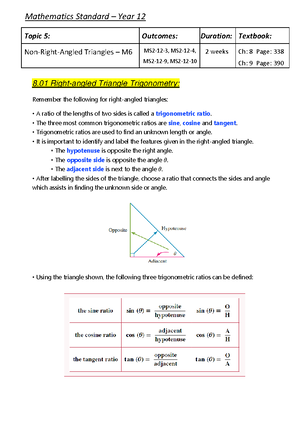 2020 MS Ratios and Rates Notes Benjamin Odgers - Chapter 1 Ratios and ...