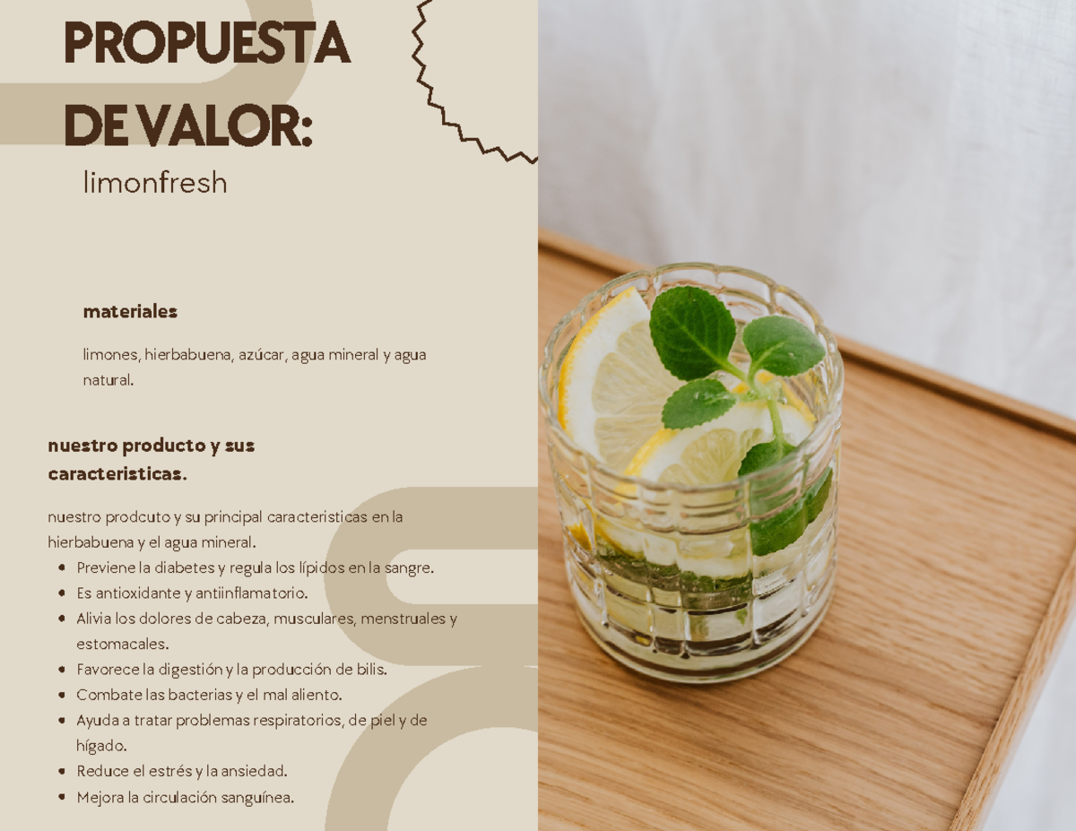 Presentación modelo - limonfresh materiales nuestro producto y sus ...